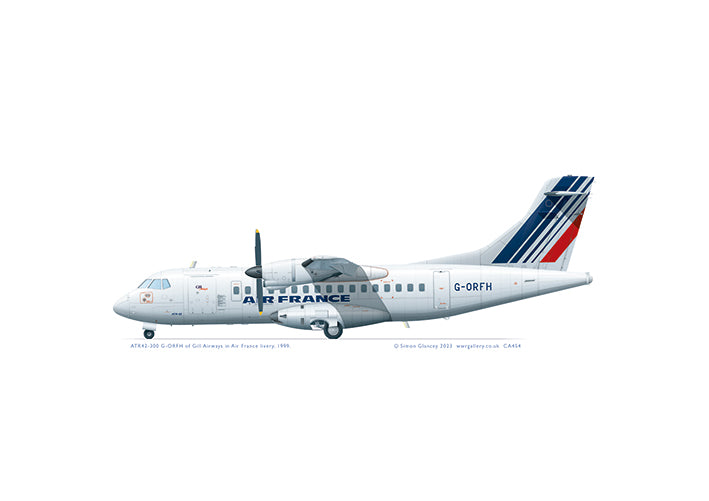ATR42-300 Gill Airways - Air France – WWR Gallery