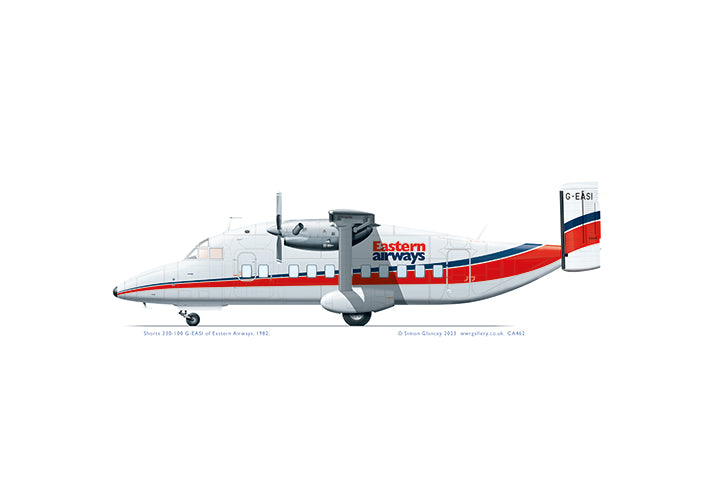 Shorts 330-100 G-EASI Eastern Airways – WWR Gallery
