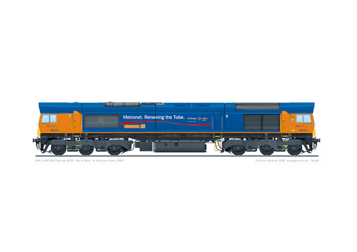Class 66 66721 'Harry Beck' – WWR Gallery