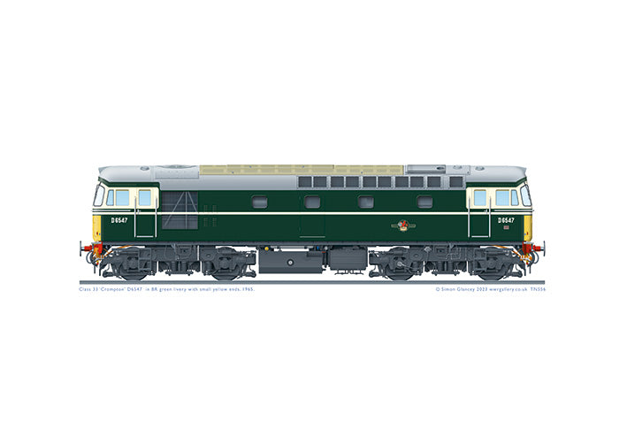 Class 33 Crompton D6547 – WWR Gallery