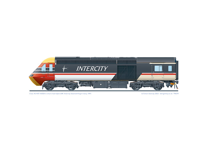 Class 43 HST 43028 Intercity Swallow/Virgin – WWR Gallery