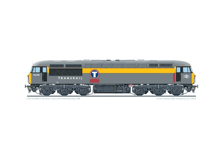 Class 56 56036 Transrail – WWR Gallery