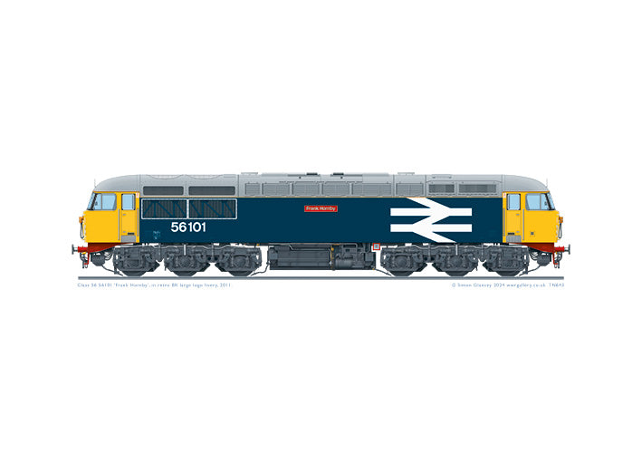 Class 56 56101 'Frank Hornby' – WWR Gallery