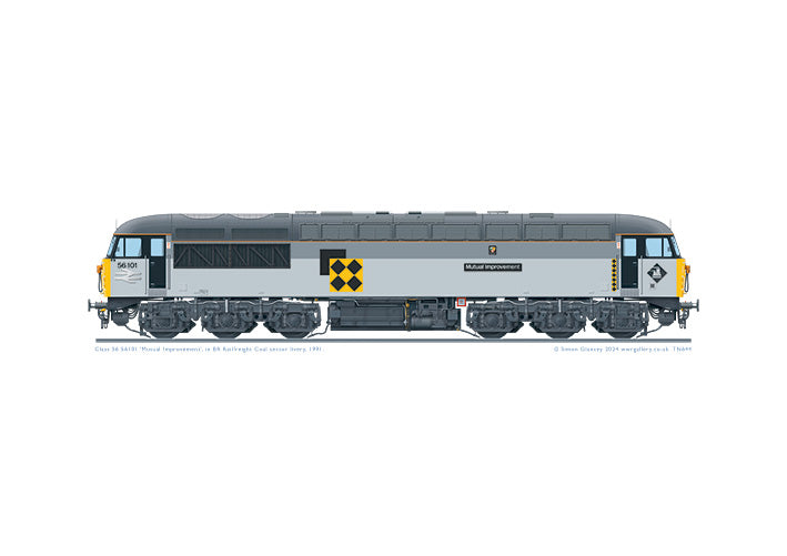 Class 56 56101 'Mutual Improvement' – WWR Gallery