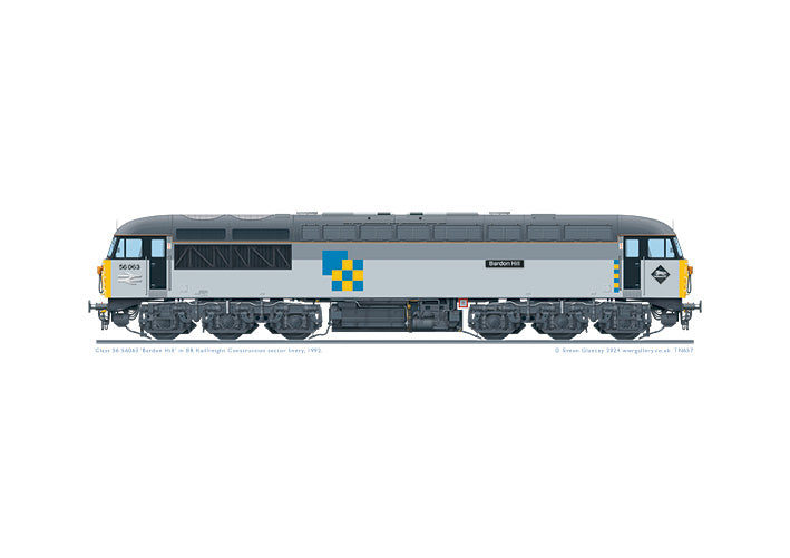 Class 56 56063 'Bardon Hill' – WWR Gallery