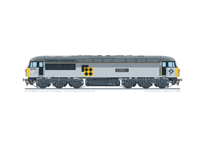 Class 56 56093 'The Institution of Mining Engineers' – WWR Gallery