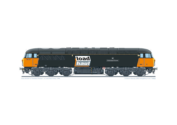Class 56 56112 'Stainless Pioneer' – WWR Gallery