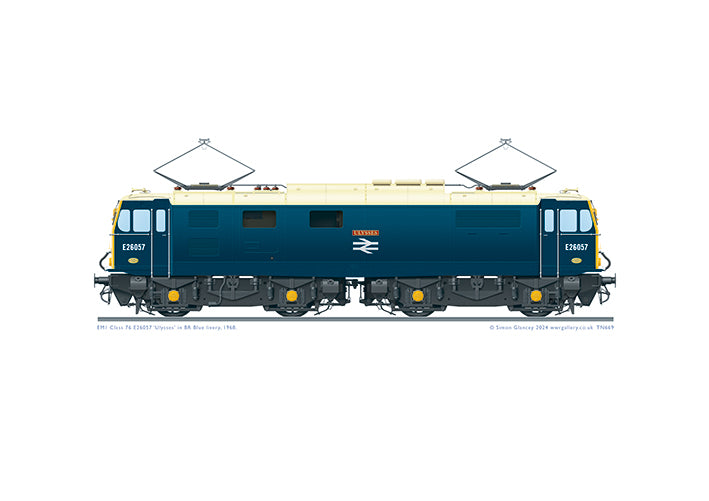 EM1 Class 76 E26057 'Ulysses' – WWR Gallery