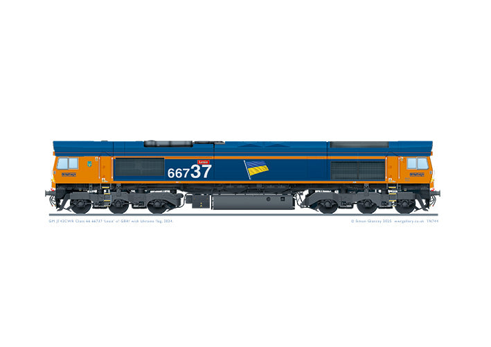 Class 66737 GBRf 'Lesia' 2024 livery – WWR Gallery