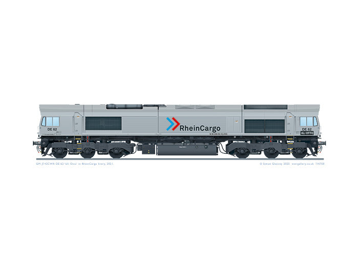 Class 66 DE 62 'Uli Otto' RheinCargo – WWR Gallery