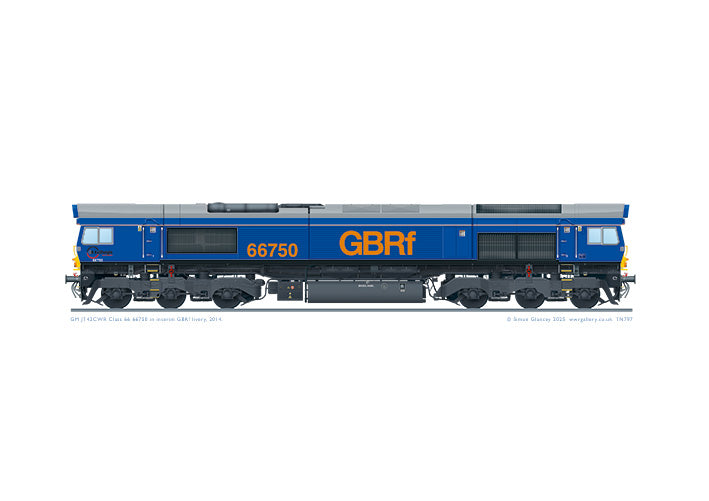 Class 66 66750 GBRf – WWR Gallery