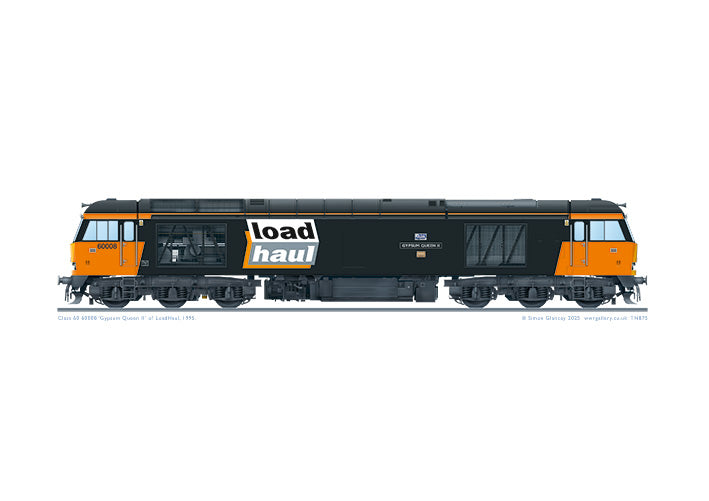Class 60 60008 LoadHaul 'Gypsum Queen II' – WWR Gallery