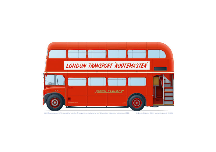 AEC Routemaster RM1 prototype – WWR Gallery