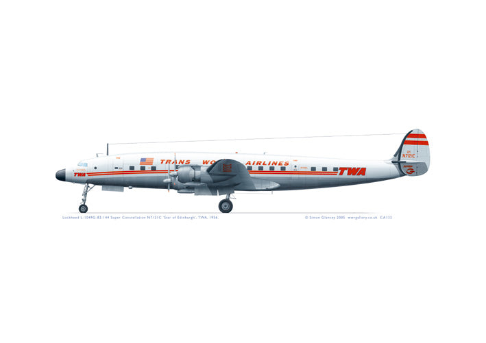 Lockheed L-1049G Super Constellation TWA – WWR Gallery