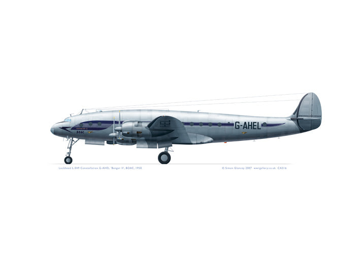 Lockheed L-049 Constellation BOAC – WWR Gallery