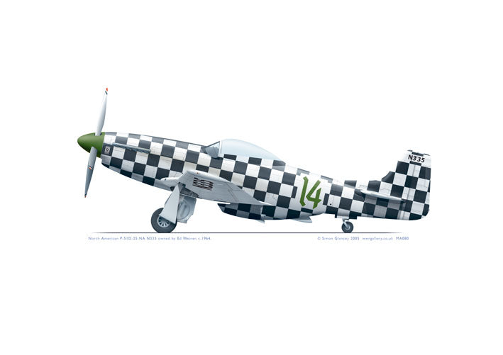 P-51D-25-NA N335 Reno Racer – WWR Gallery