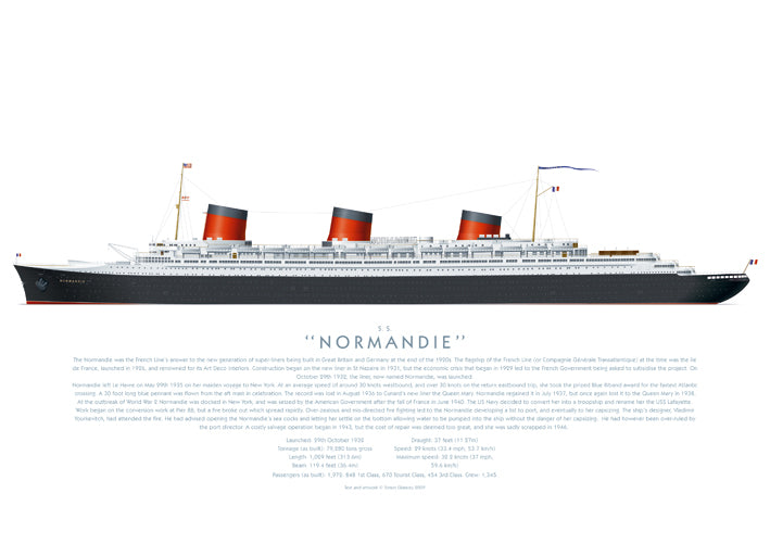 S.S. Normandie – WWR Gallery