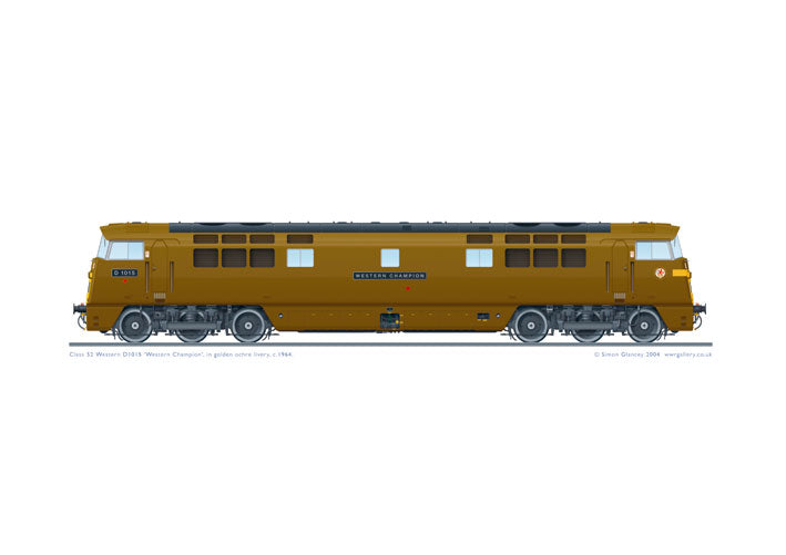 Class 52 D1015 ‘Western Champion’ – WWR Gallery