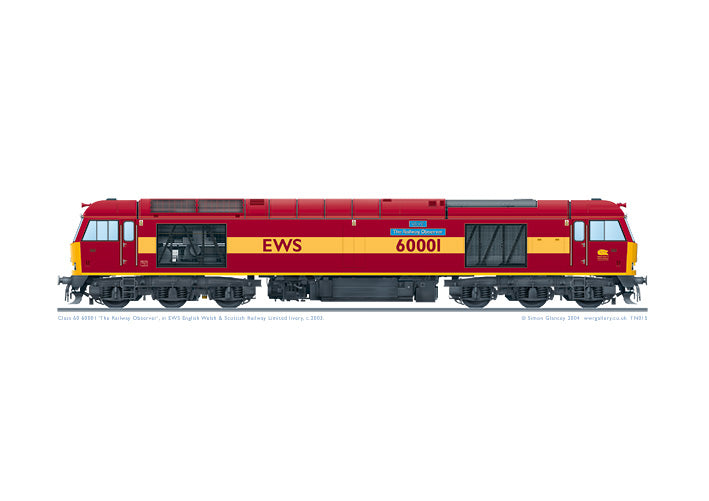 Class 60 60001 ‘Railway Observer’ – WWR Gallery