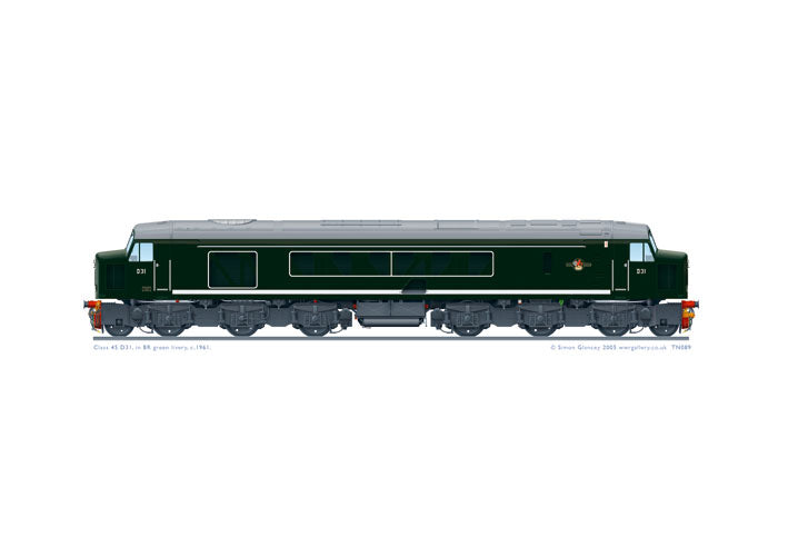 Class 45 D31 – WWR Gallery