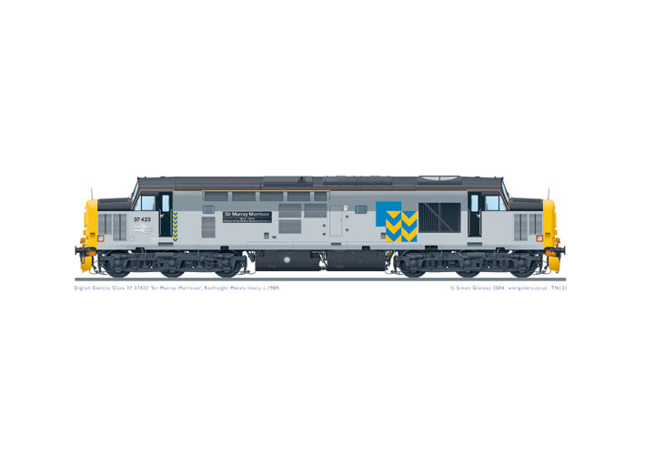Class 37 37423 'Sir Murray Morrison' – WWR Gallery