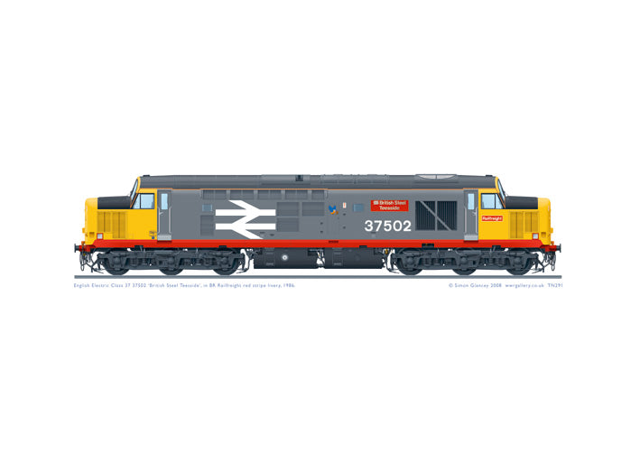 Class 37 37502 'British Steel Teesside' – WWR Gallery