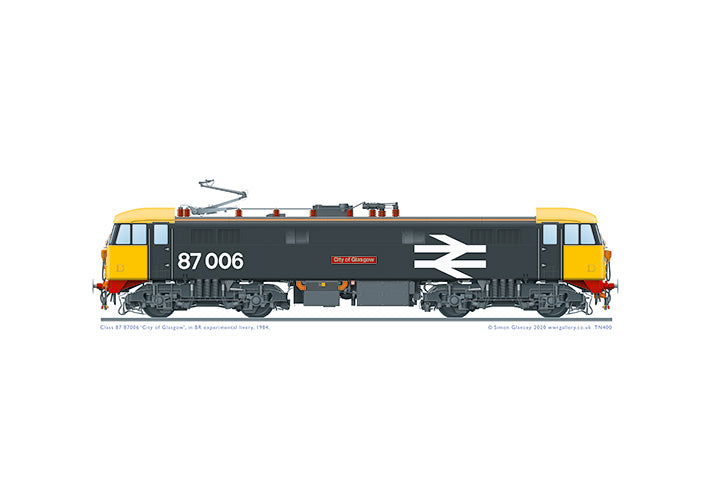 Class 87 87006 'City of Glasgow' 1984 – WWR Gallery