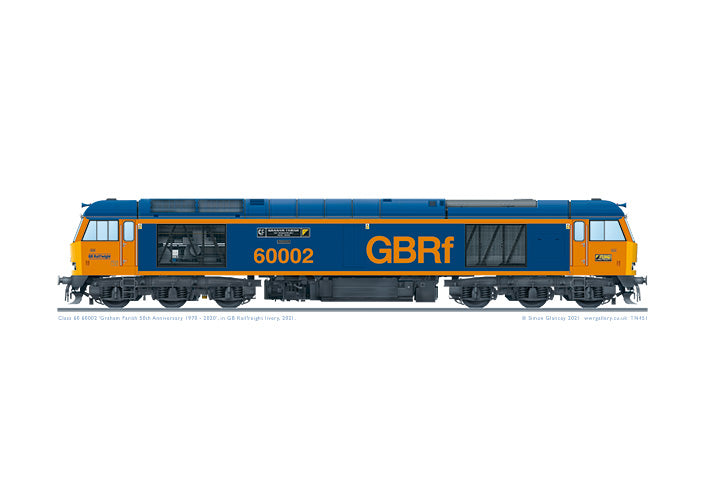 Class 60 60002 'Graham Farish 50th Anniversary 1970 - 2020' – WWR Gallery