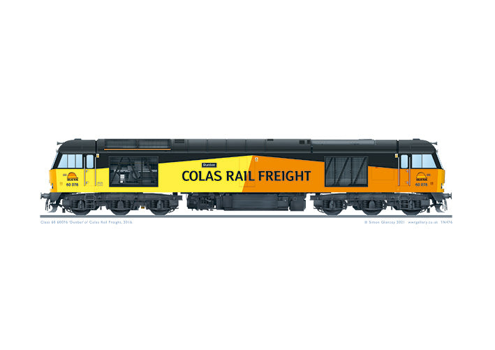 Class 60 60076 'Dunbar' – WWR Gallery